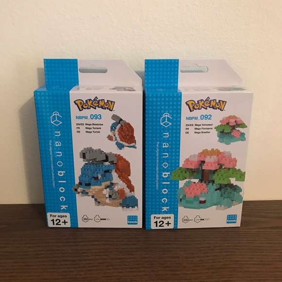 Other | Pokemon Lego Nanoblock Bundle | Poshmark